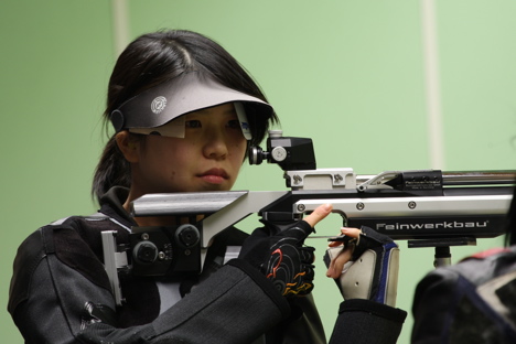 ISSF - IWK - Air Rifle Women competitions: Konomoto led over the Germans.